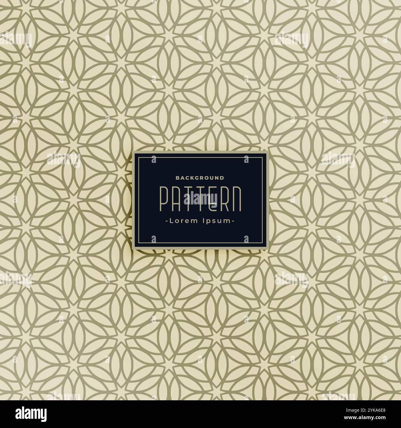 islamic style line pattern background Stock Vector Image & Art - Alamy