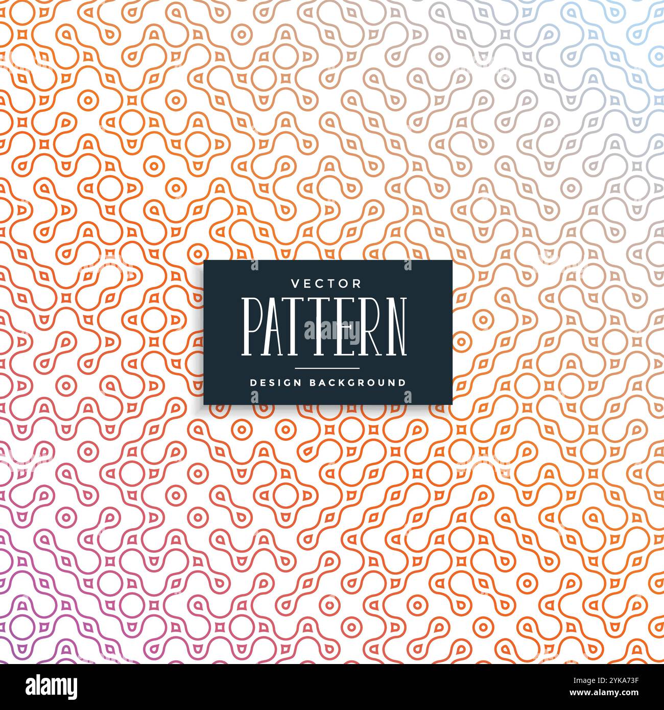 elegant link chain style truchet pattern Stock Vector Image & Art - Alamy