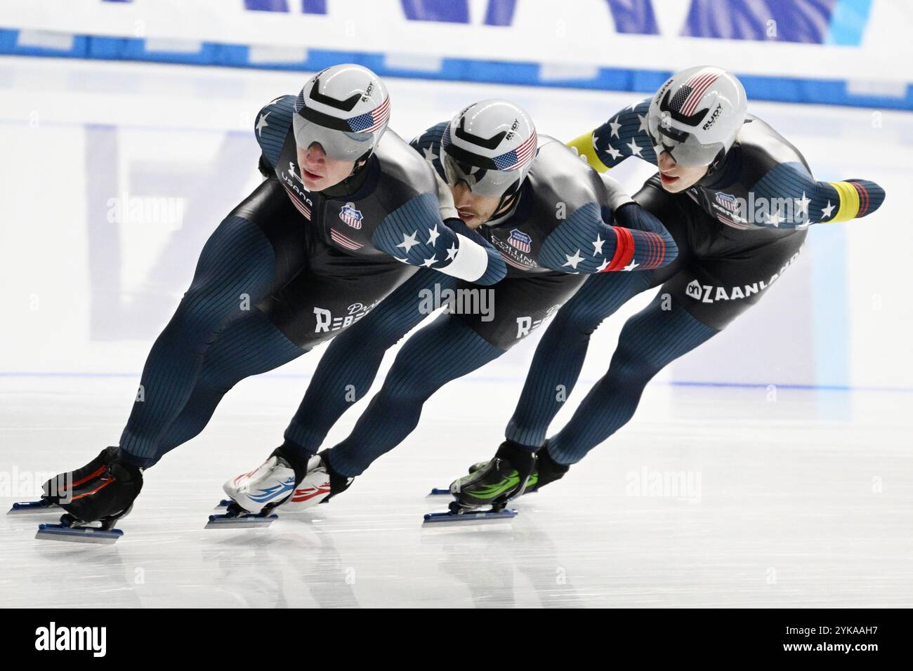 Aomori, Japan. Credit: MATSUO. 17th Nov, 2024. USA team group, Ethan ...