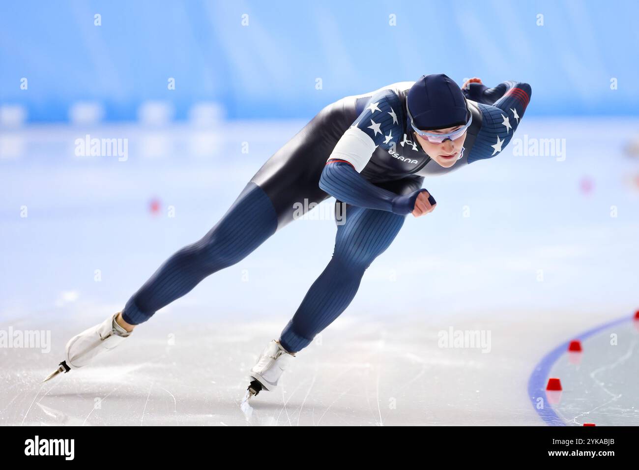 Aomori, Japan. 17th Nov, 2024. Kimi Goetz (USA) Speed Skating : 2025 ...