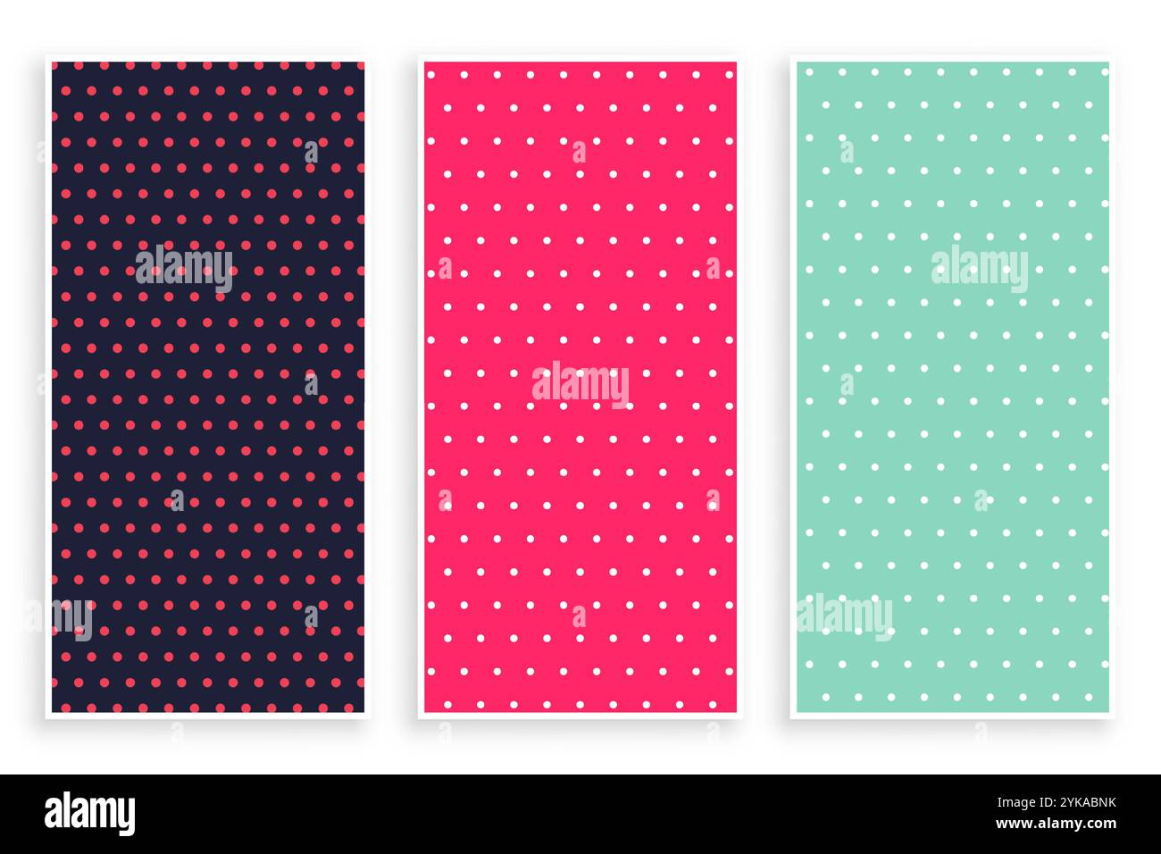 Vintage paper polka dots Cut Out Stock Images & Pictures - Alamy