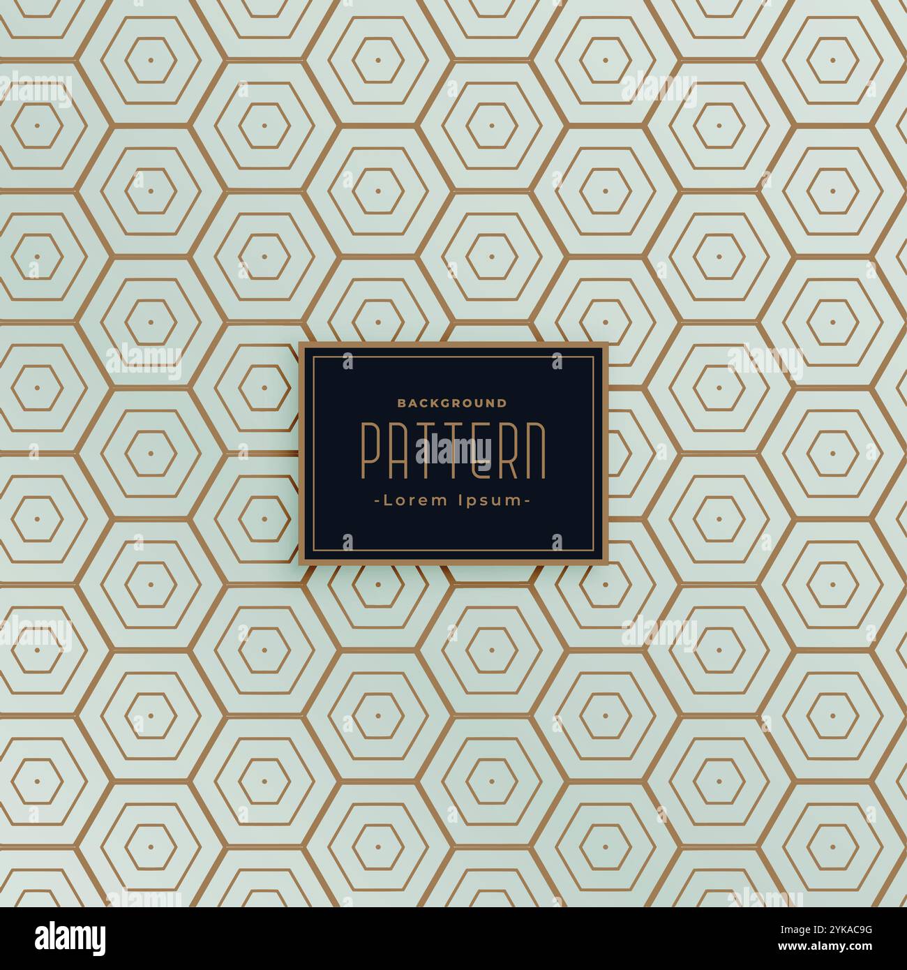 hexagonal line pattern background design Stock Vector Image & Art - Alamy