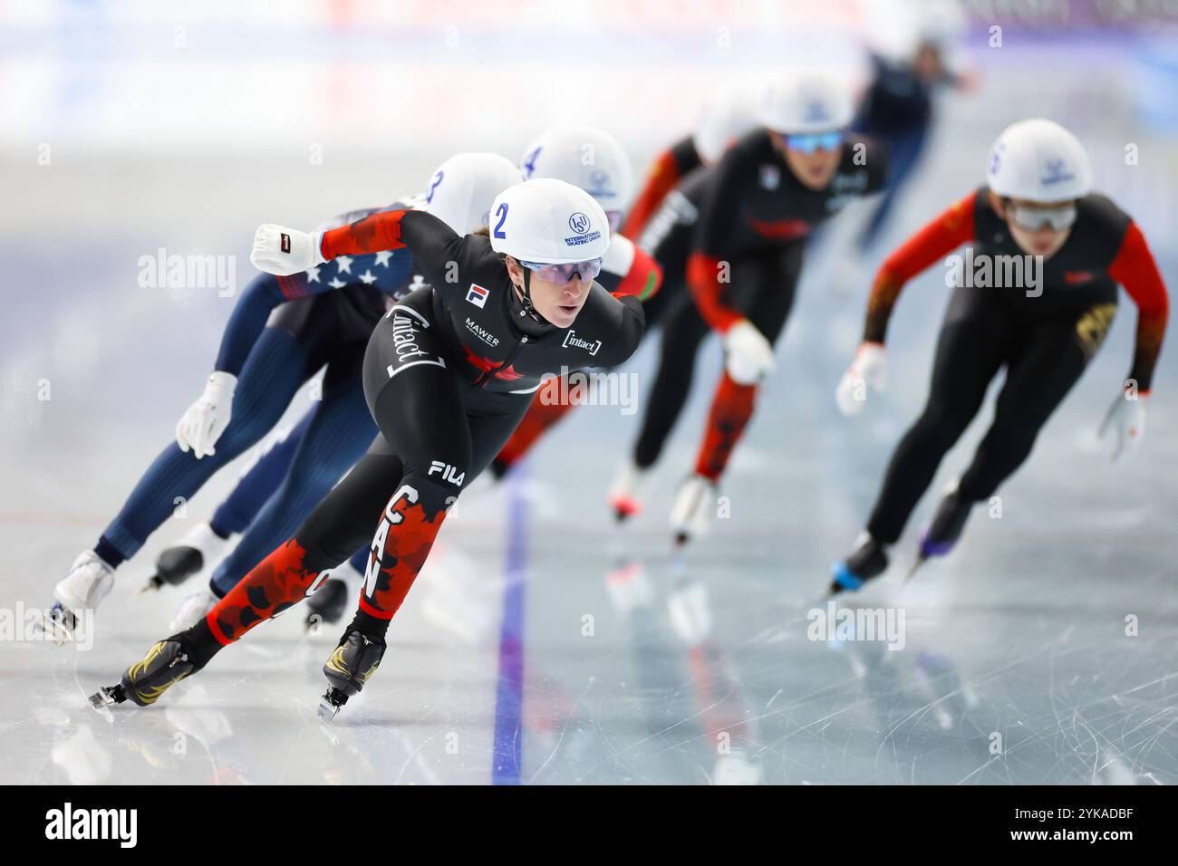 Aomori, Japan. 17th Nov, 2024. Ivanie Blondin (CAN) Speed Skating ...