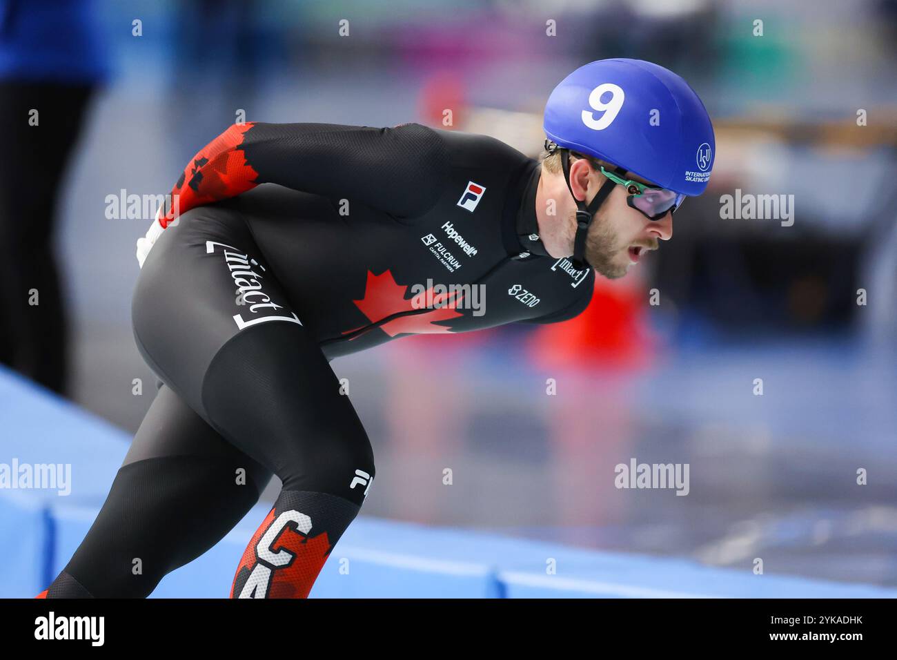 Aomori, Japan. 17th Nov, 2024. Hayden Mayeur (CAN) Speed Skating : 2025 ...