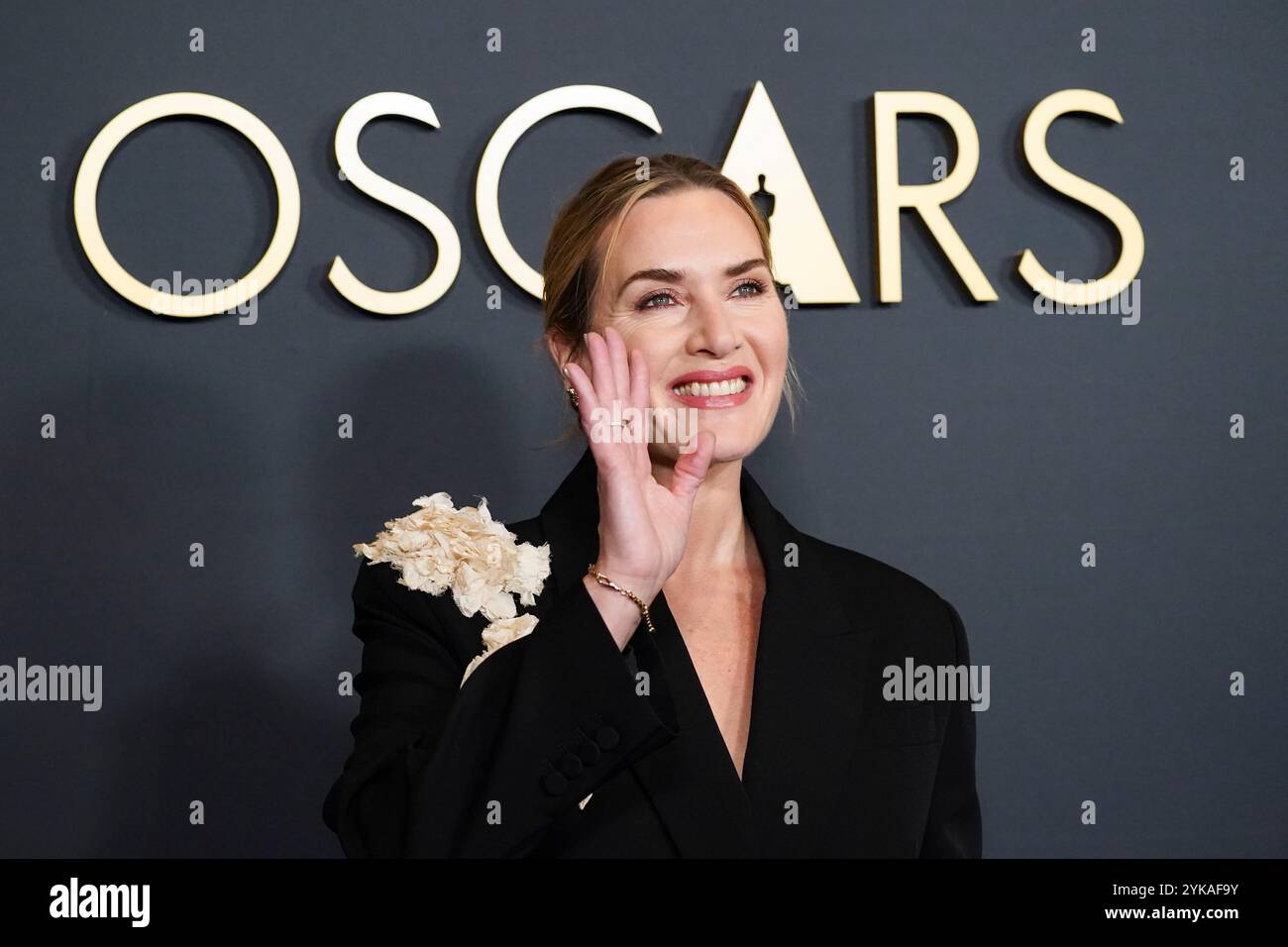 Kate Winslet arrives at the 15th Governors Awards on Sunday, Nov. 17, 2024, at The Ray Dolby ...