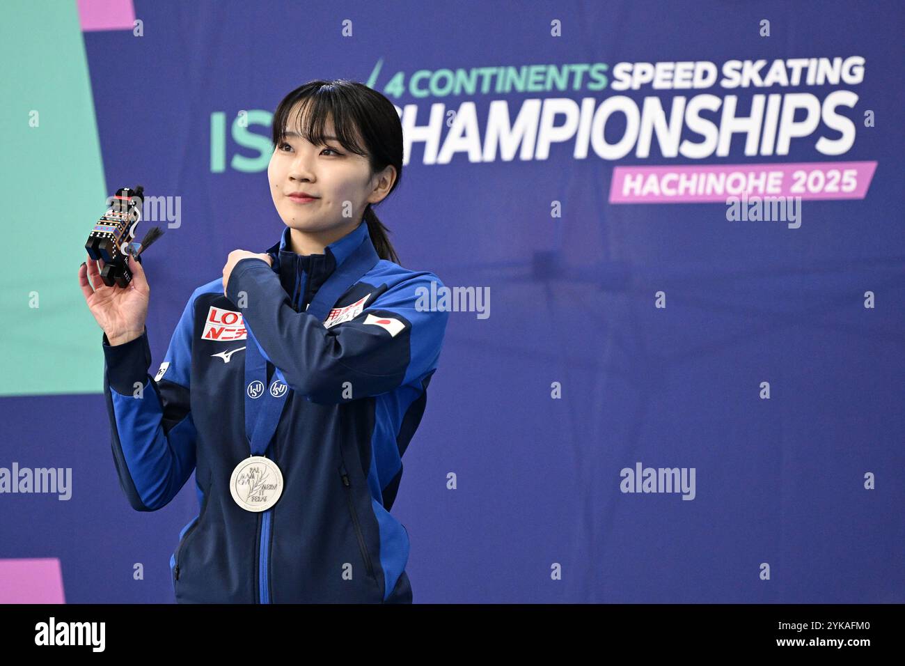 Aomori, Japan. Credit: MATSUO. 16th Nov, 2024. Kurumi Inagawa (JPN ...