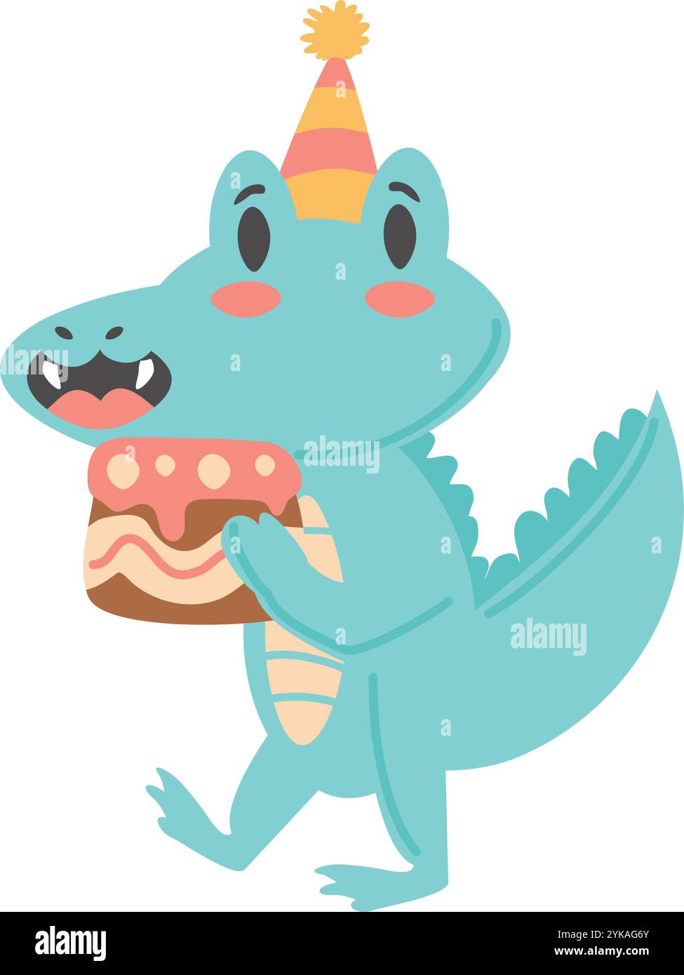 Alligator party party Cut Out Stock Images & Pictures - Alamy