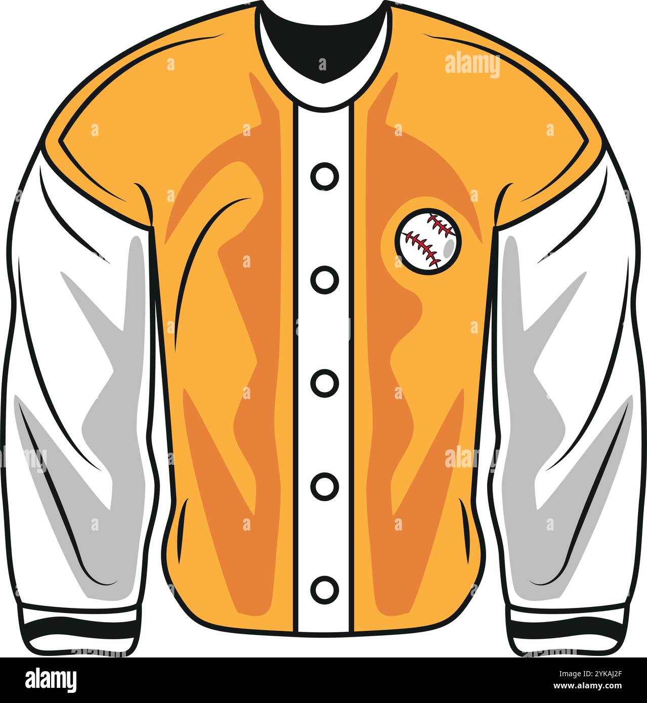 baseball jacket sport Stock Vector Image & Art - Alamy