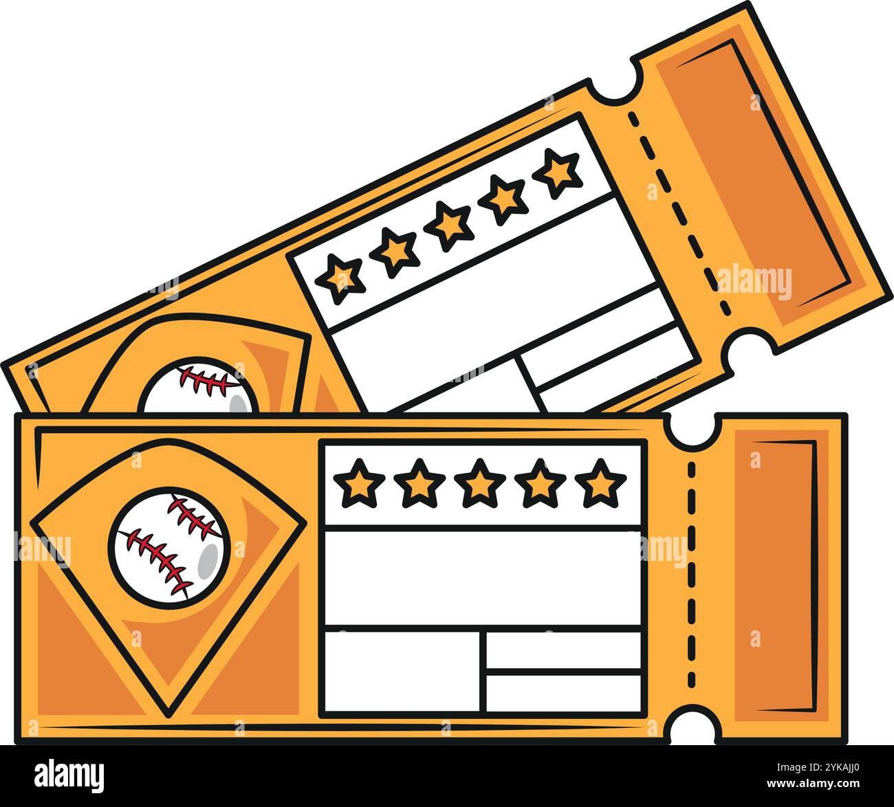 Baseball stadium seating Stock Vector Images - Alamy