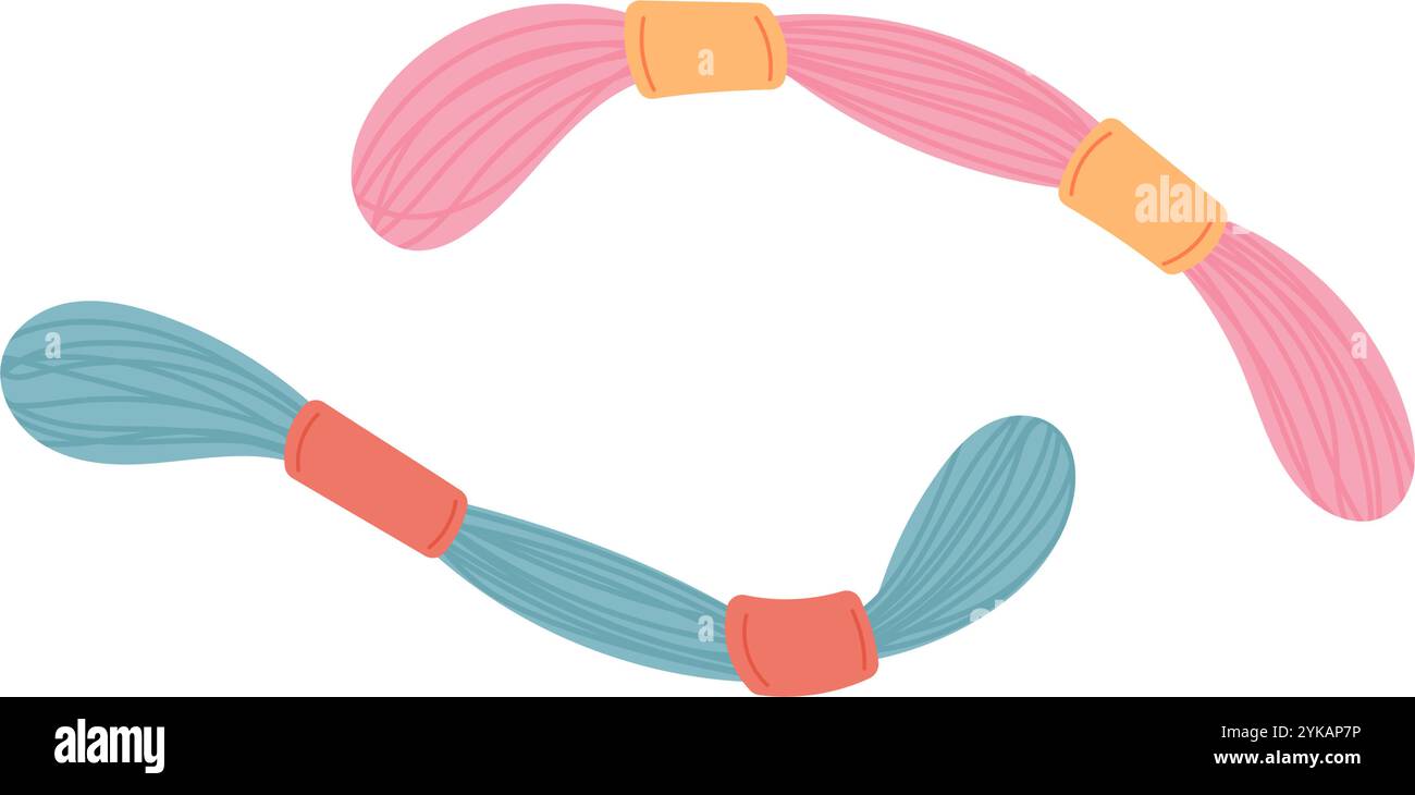 Knit Wool Thread Stock Vector Image & Art - Alamy