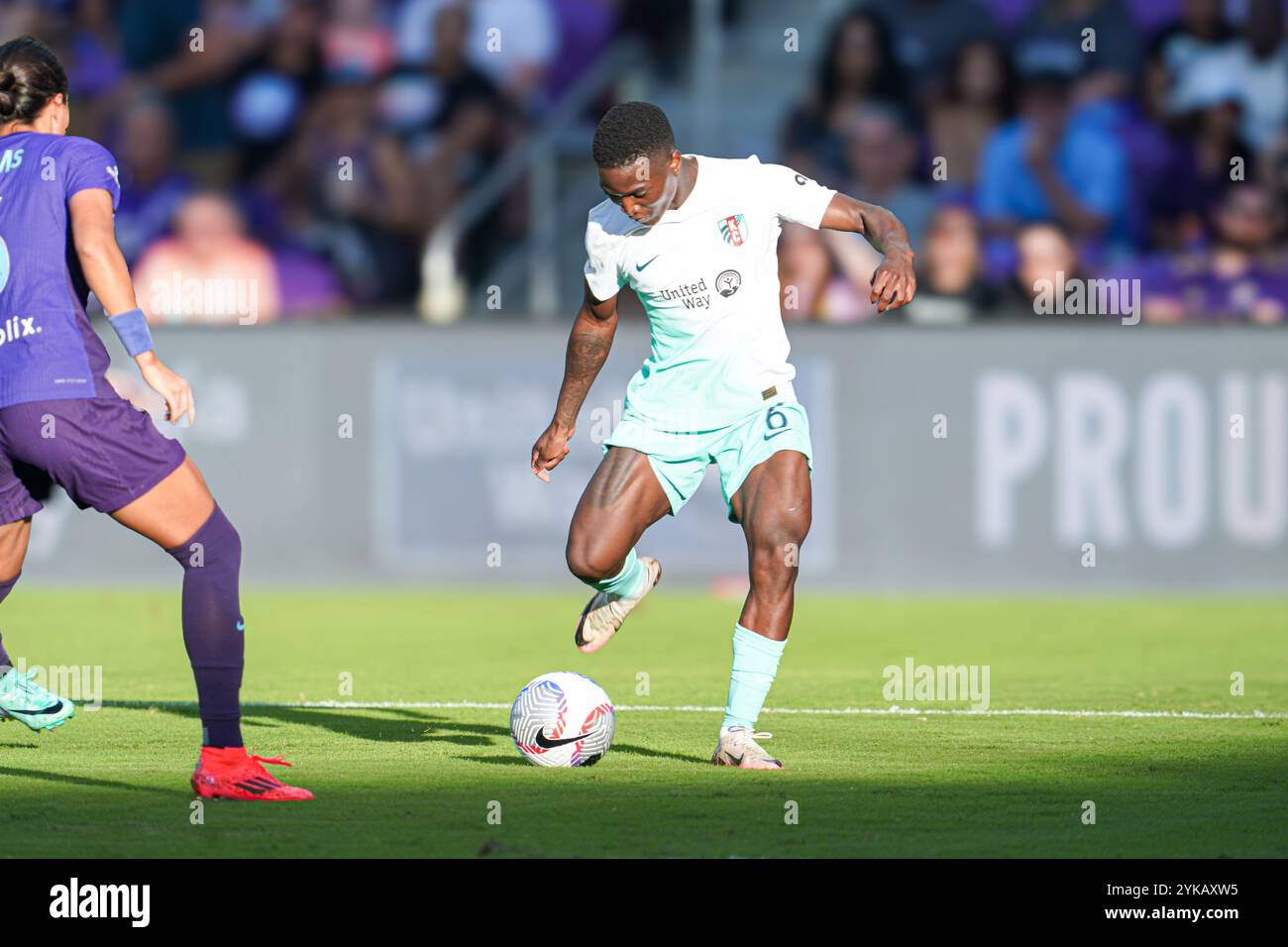 Orlando, Florida, USA, November 17, 2024, Kansas City Current player ...