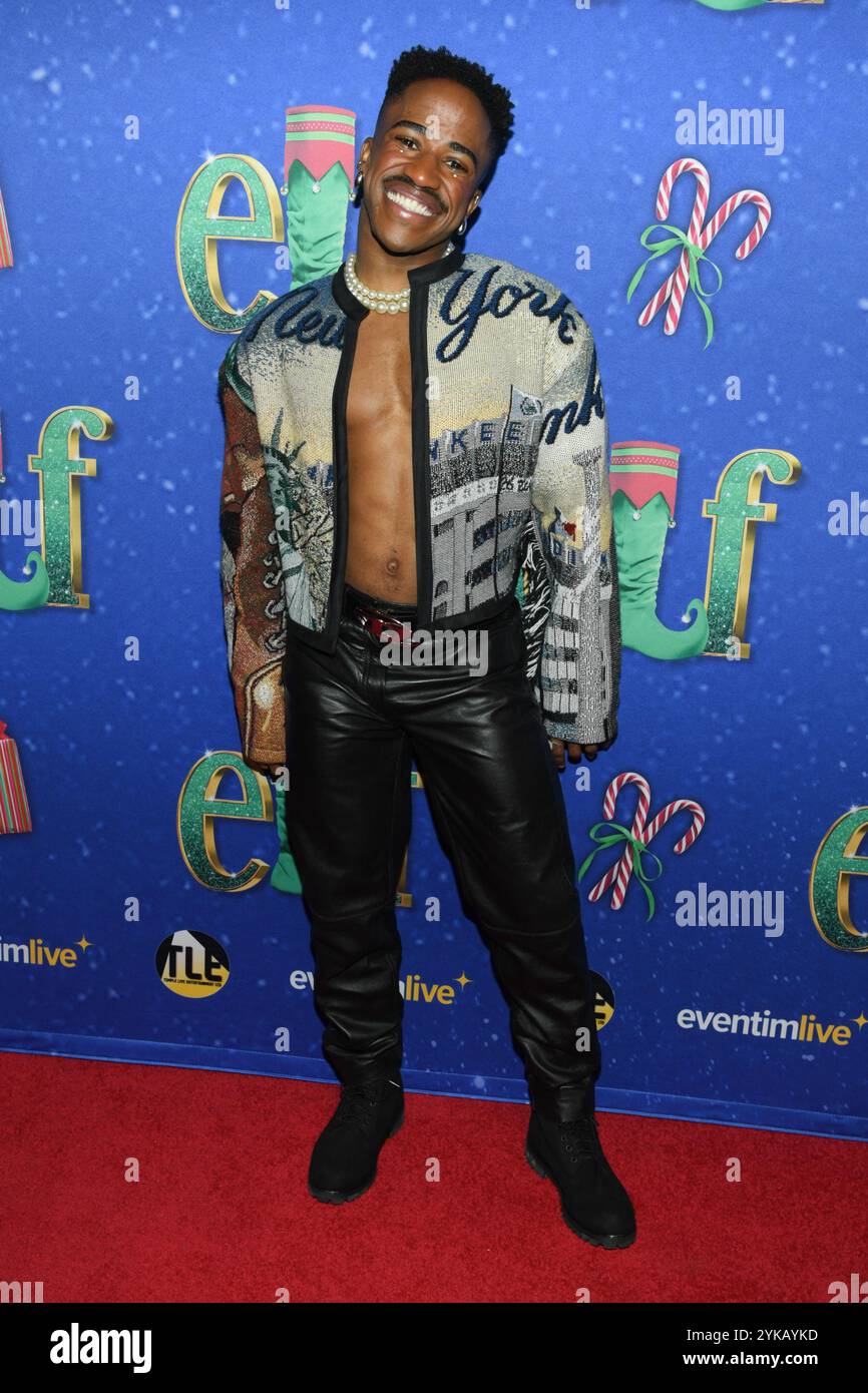 New York, USA. 17th Nov, 2024. Rodney Thompson attending Elf the ...