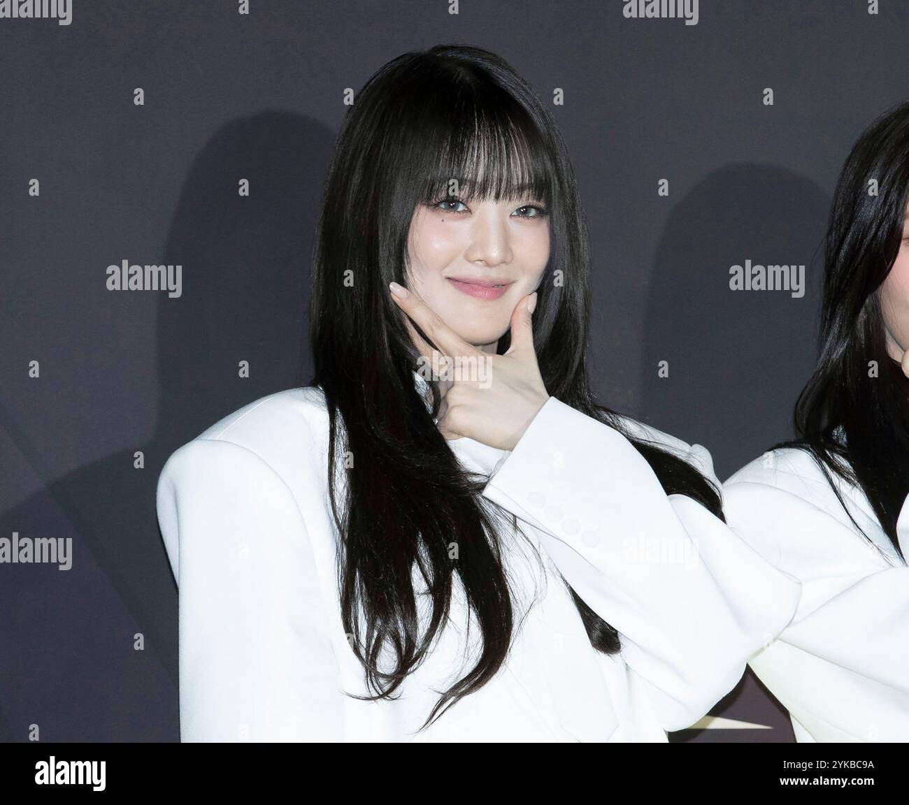 Incheon, South Korea. 16th Nov, 2024. Thai singer Minnie, member of K ...