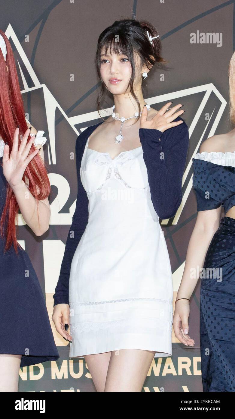 Incheon, South Korea. 16th Nov, 2024. Australian-Korean singer Danielle ...