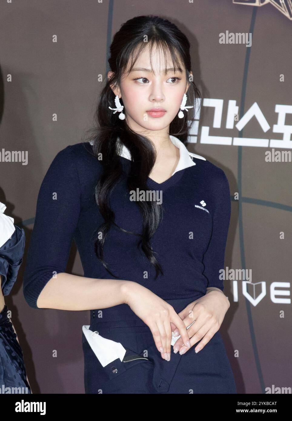 Incheon, South Korea. 16th Nov, 2024. South Korean singer Minji, K-Pop girl group NewJeans ...