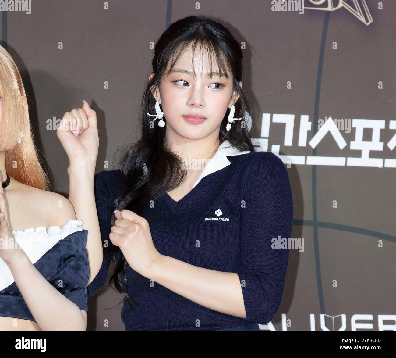 Incheon, South Korea. 16th Nov, 2024. South Korean singer Minji, K-Pop girl group NewJeans ...