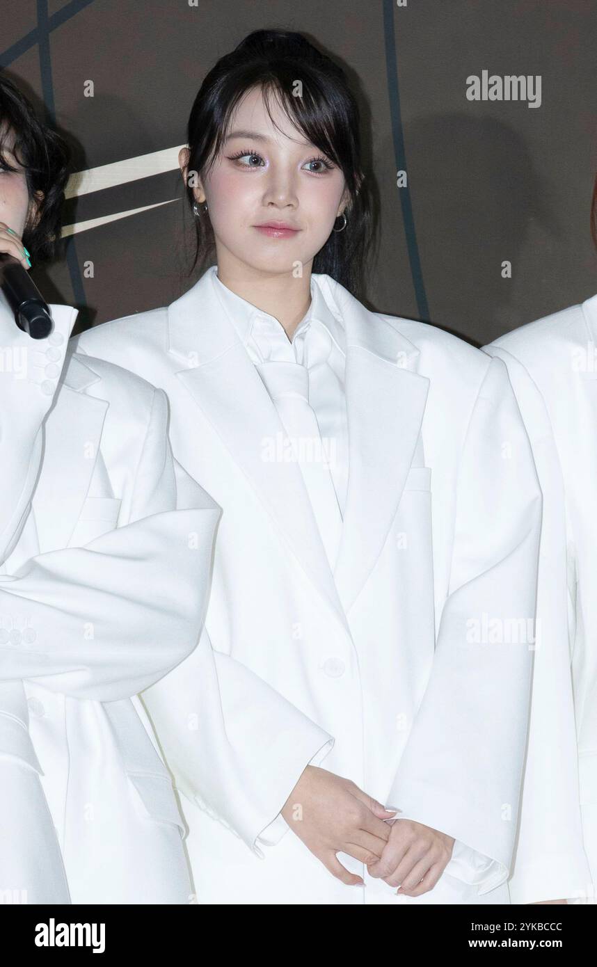 Incheon, South Korea. 16th Nov, 2024. Chinese singer Yuqi, member of K ...