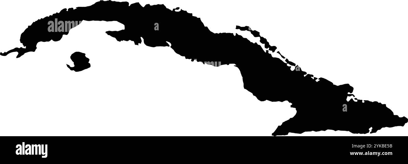cuba country map icon illustration design Stock Vector Image & Art - Alamy