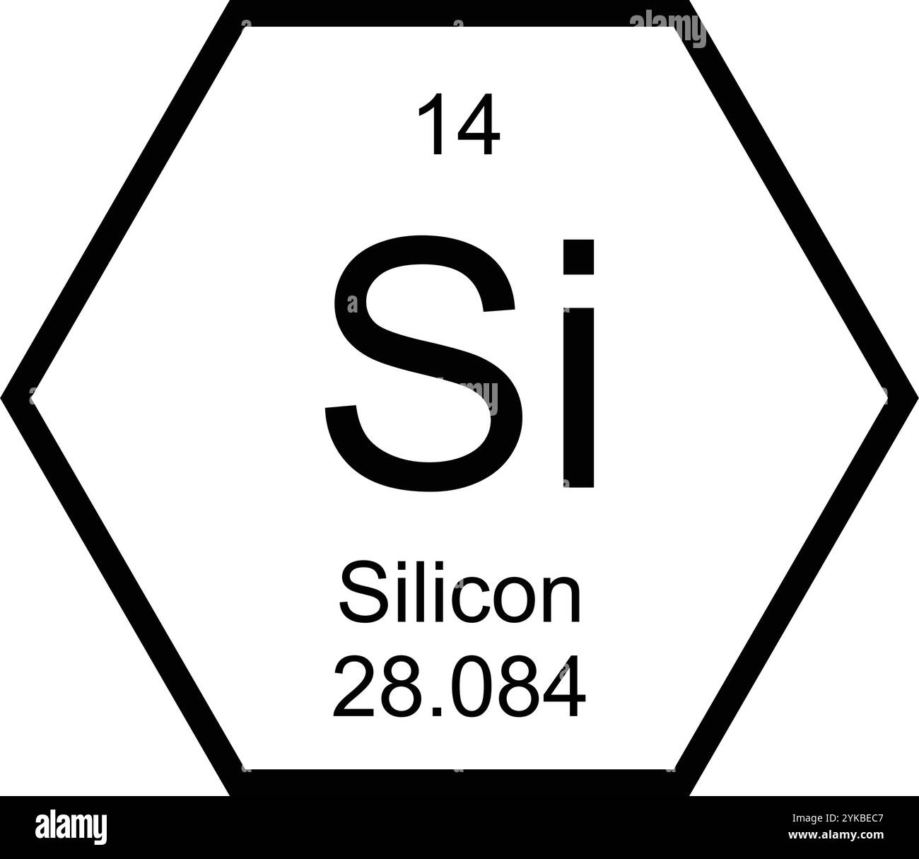 Silicon Periodic Table Square