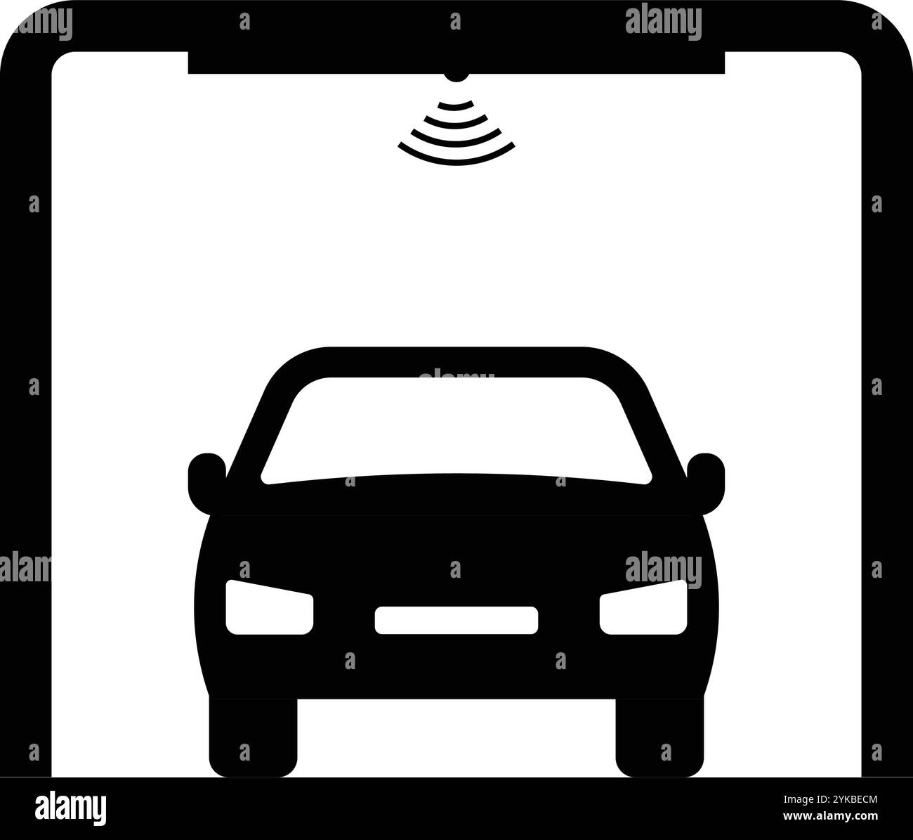 toll gate icon illustration design Stock Vector Image & Art - Alamy