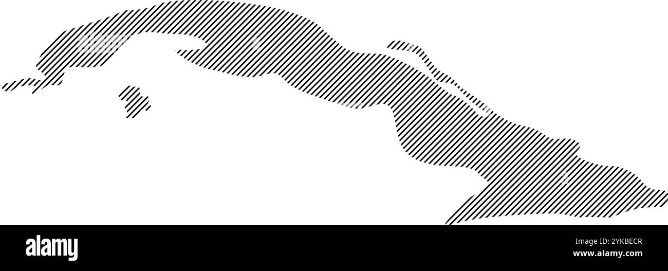 cuba country map icon illustration design Stock Vector Image & Art - Alamy