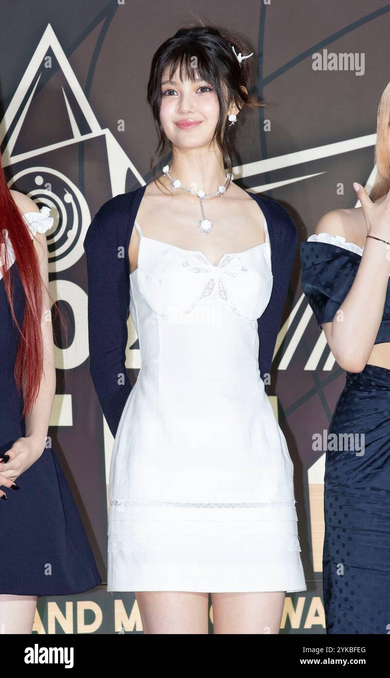 Incheon, South Korea. 16th Nov, 2024. Australian-Korean singer Danielle ...