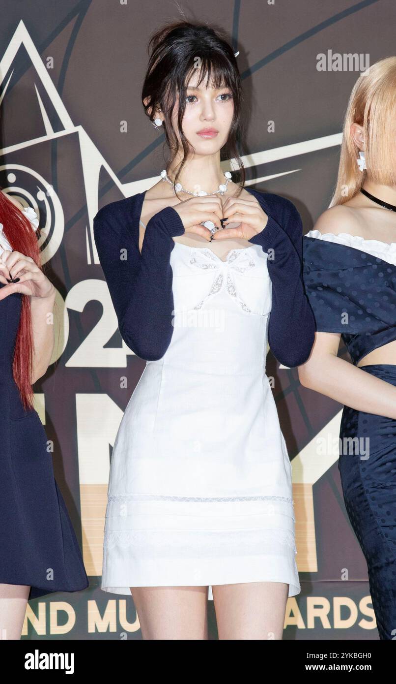 Incheon, South Korea. 16th Nov, 2024. Australian-Korean singer Danielle ...