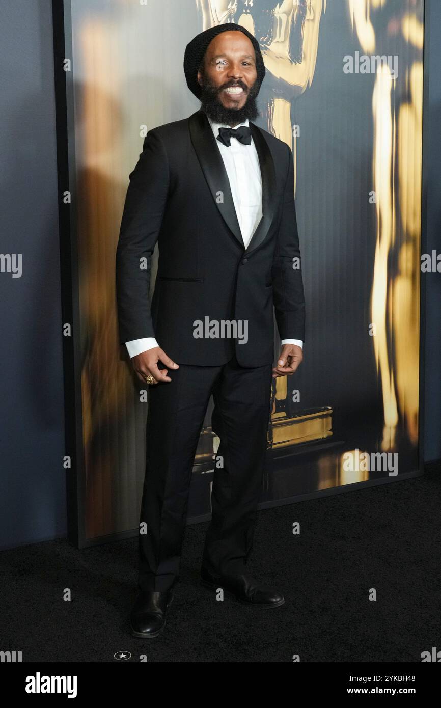 Ziggy Marley arrives at the 15th Governors Awards on Sunday, Nov. 17 ...