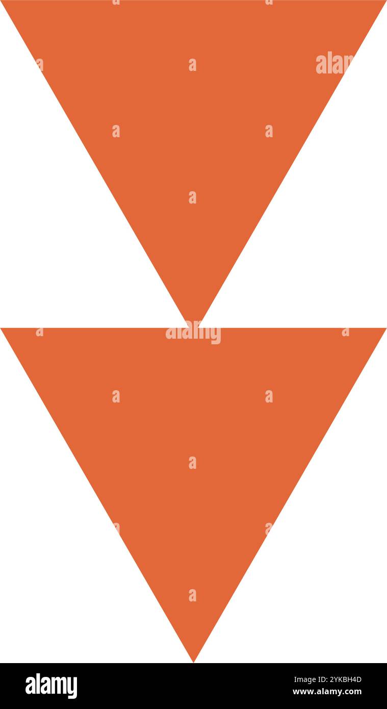 triangles geometric shape Stock Vector Image & Art - Alamy