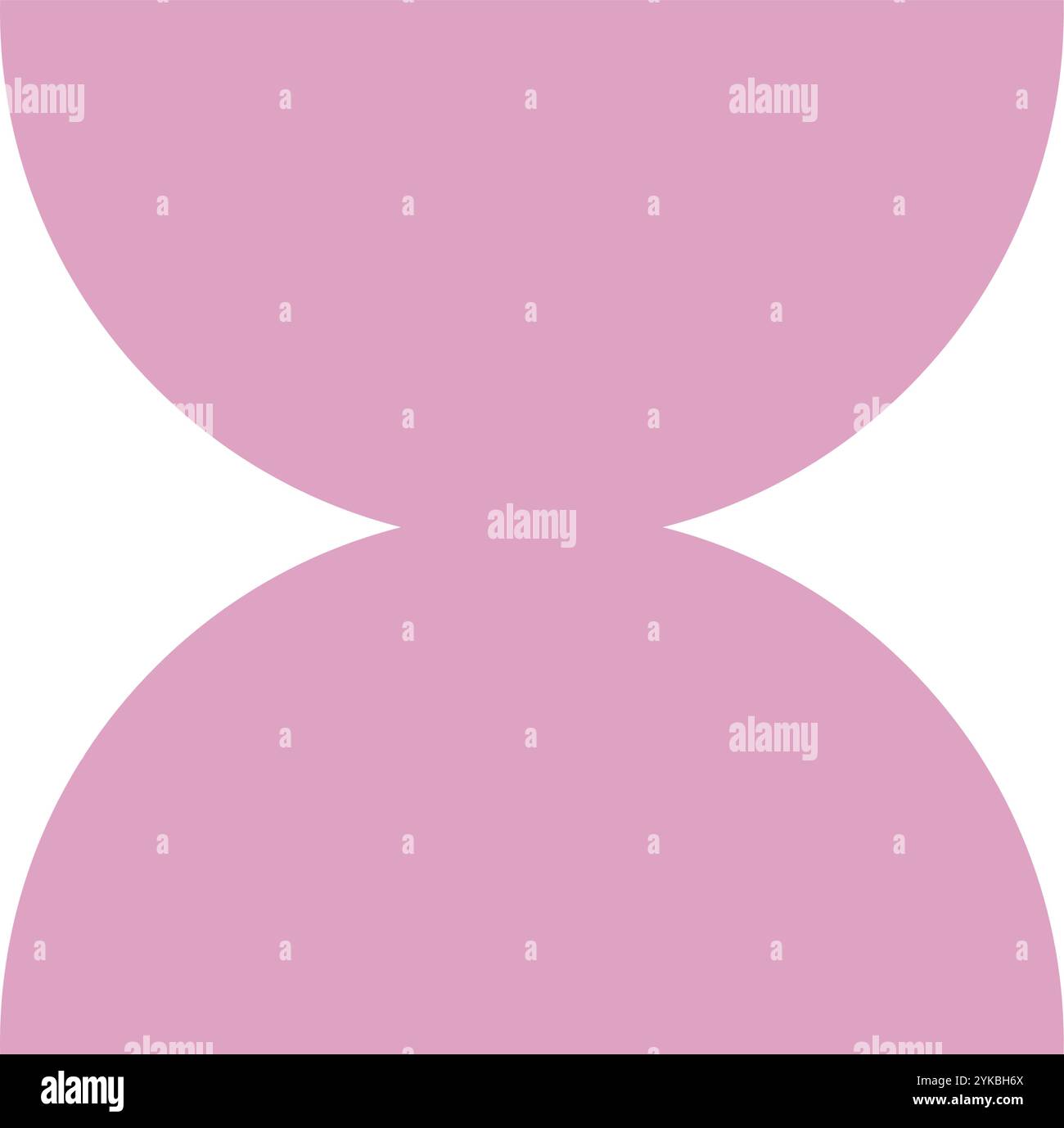 double semicircles geometric shape Stock Vector Image & Art - Alamy