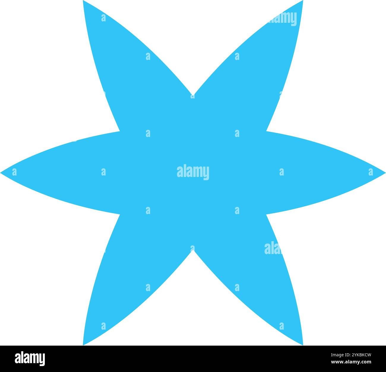 blue starry geometric shape Stock Vector Image & Art - Alamy