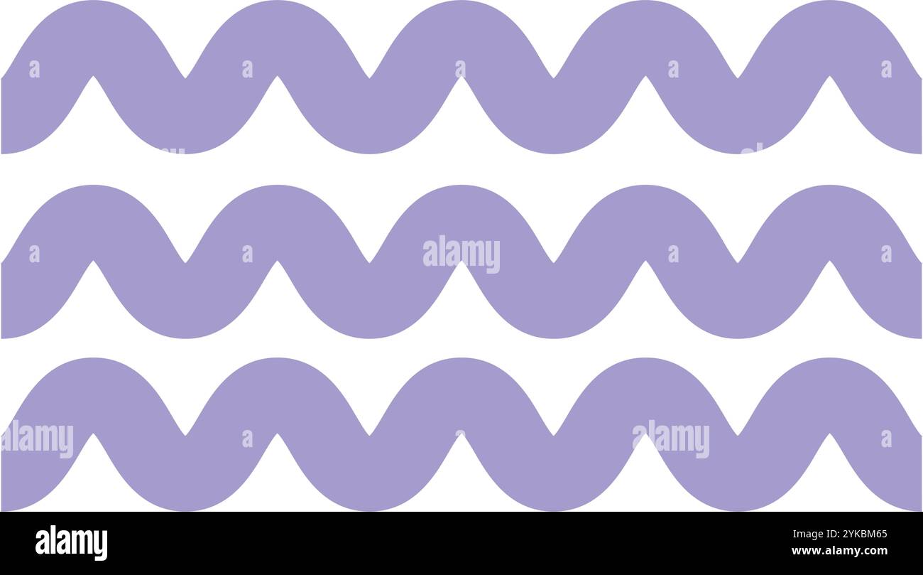 purple waves geometric shape Stock Vector Image & Art - Alamy