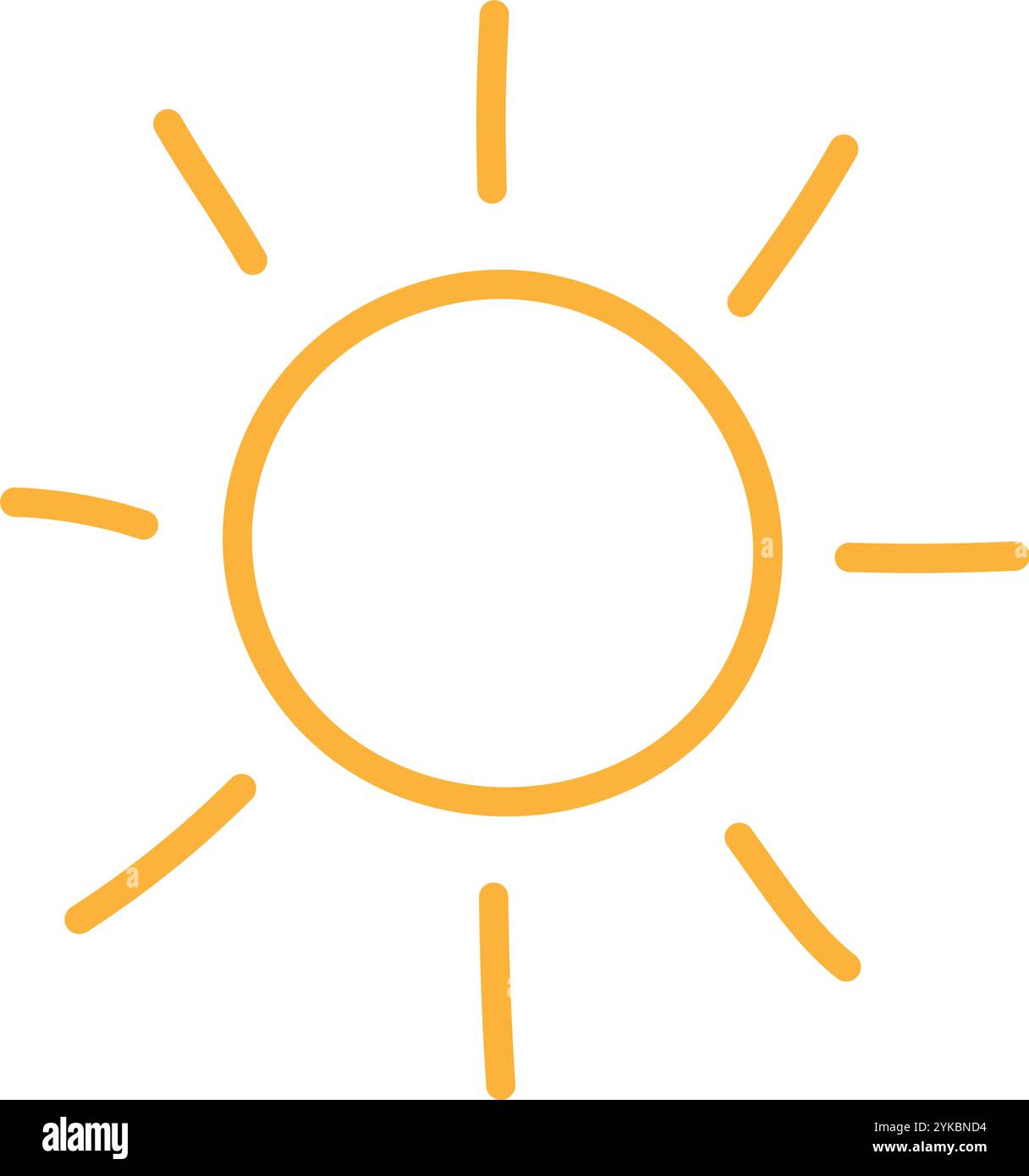 sun hand drawn Stock Vector Image & Art - Alamy