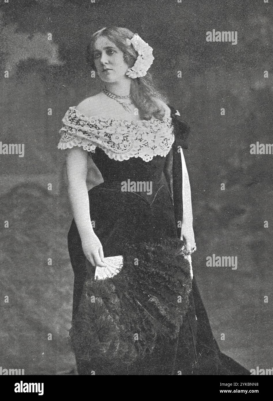 Nance O Neil. A vintage theatre image of Nance O Neil American ...