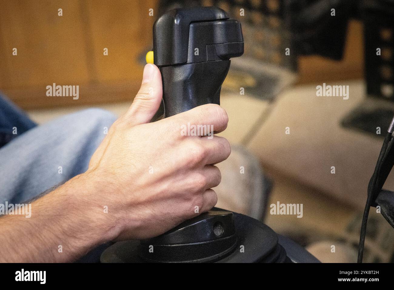 Open pit coal mine, in the Thunder Basin National Grassland, near ...