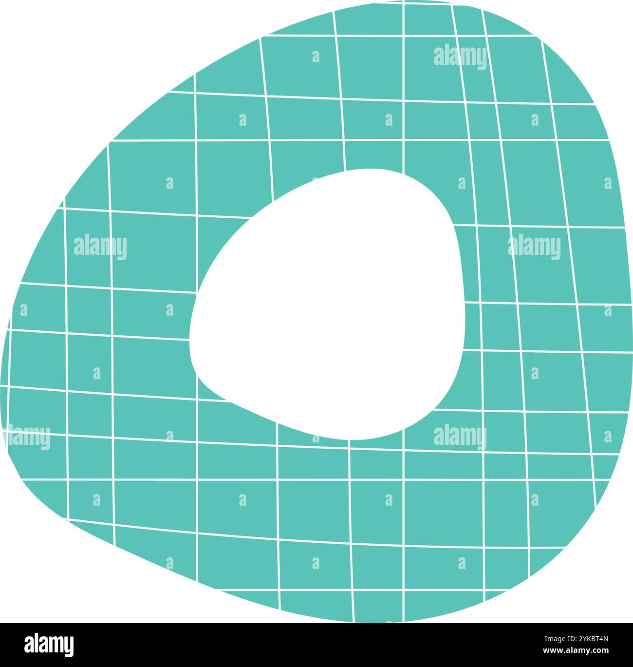 circle with grid hand drawn Stock Vector Image & Art - Alamy