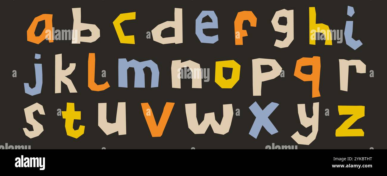 Magazine Clipping Font