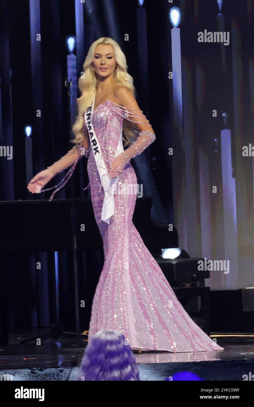 November 16, 2024, Mexico City, Ciudad de Mexico, Mexico: Miss Denmark ...