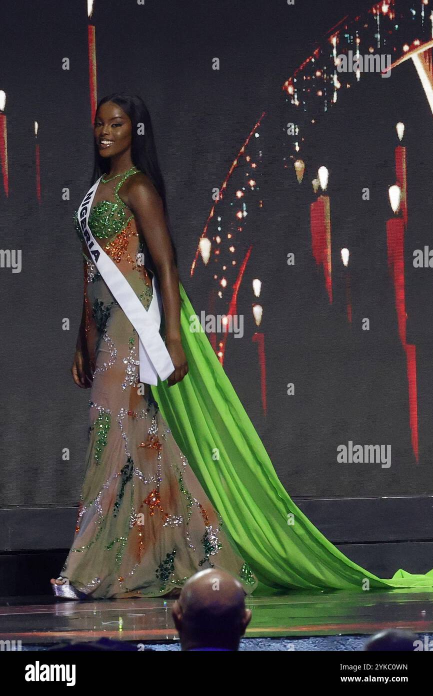 November 16, 2024, Mexico City, Ciudad de Mexico, Mexico: Miss Nigeria ...