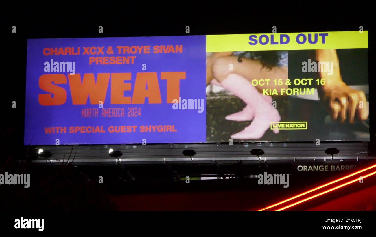 Los Angeles, California, USA 15th November 2024 Sweat Sold Out Concerts ...