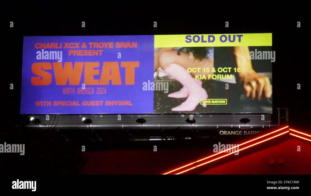 Los Angeles, California, USA 15th November 2024 Sweat Sold Out Concerts ...