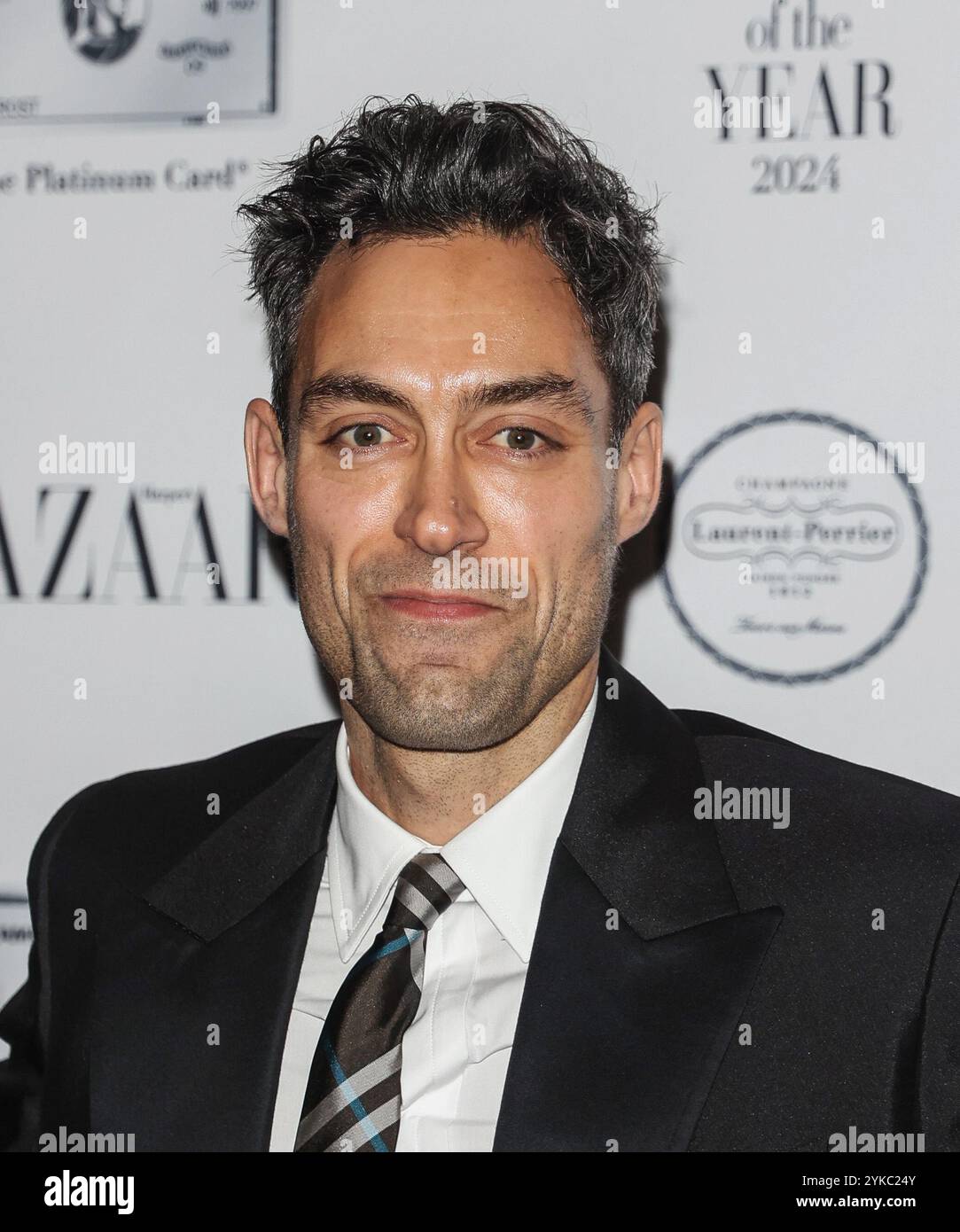 London, UK. 05th Nov, 2024. Alex Hassell attends the Harper's Bazaar ...