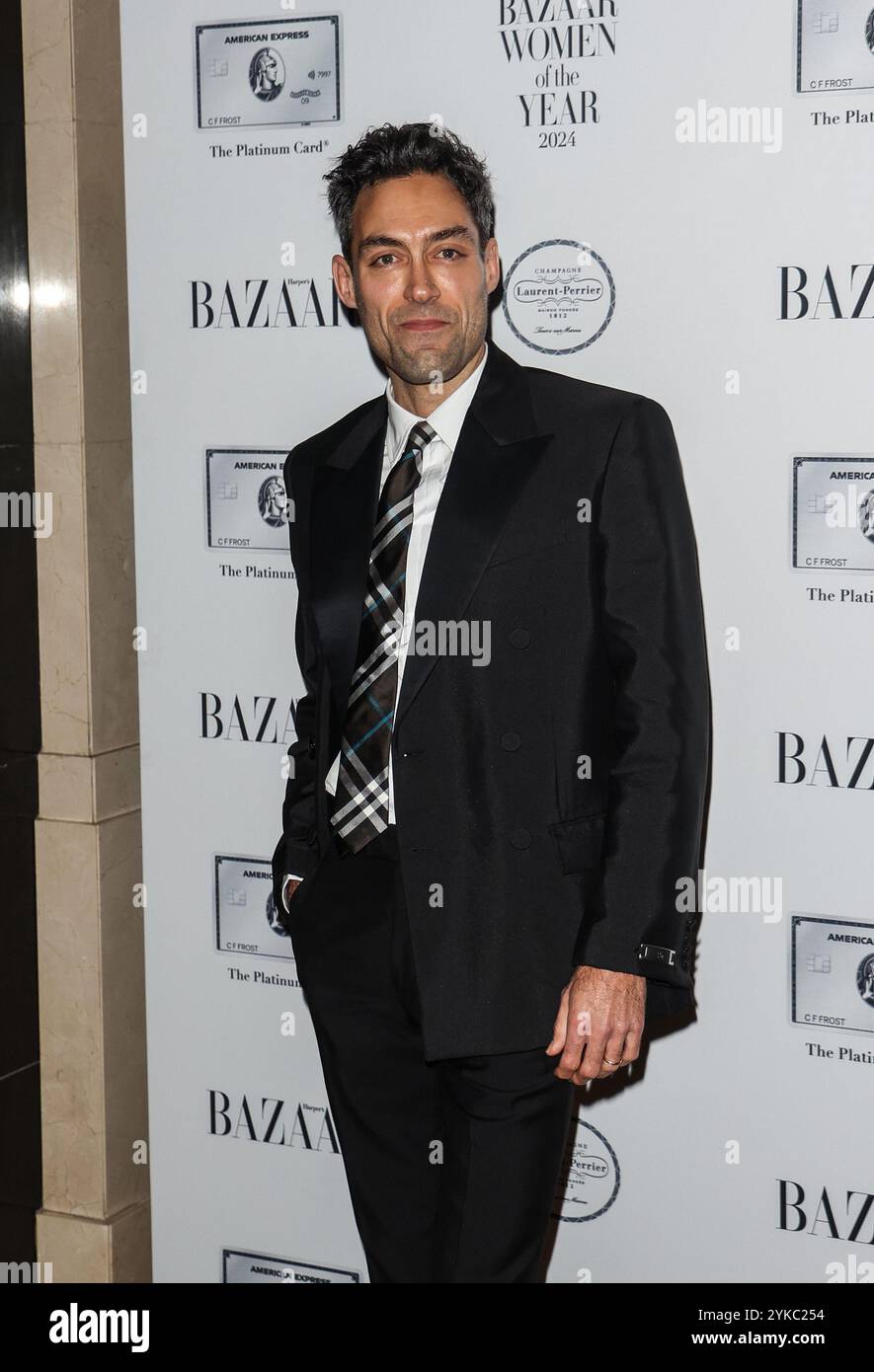 London, UK. 05th Nov, 2024. Alex Hassell attends the Harper's Bazaar ...