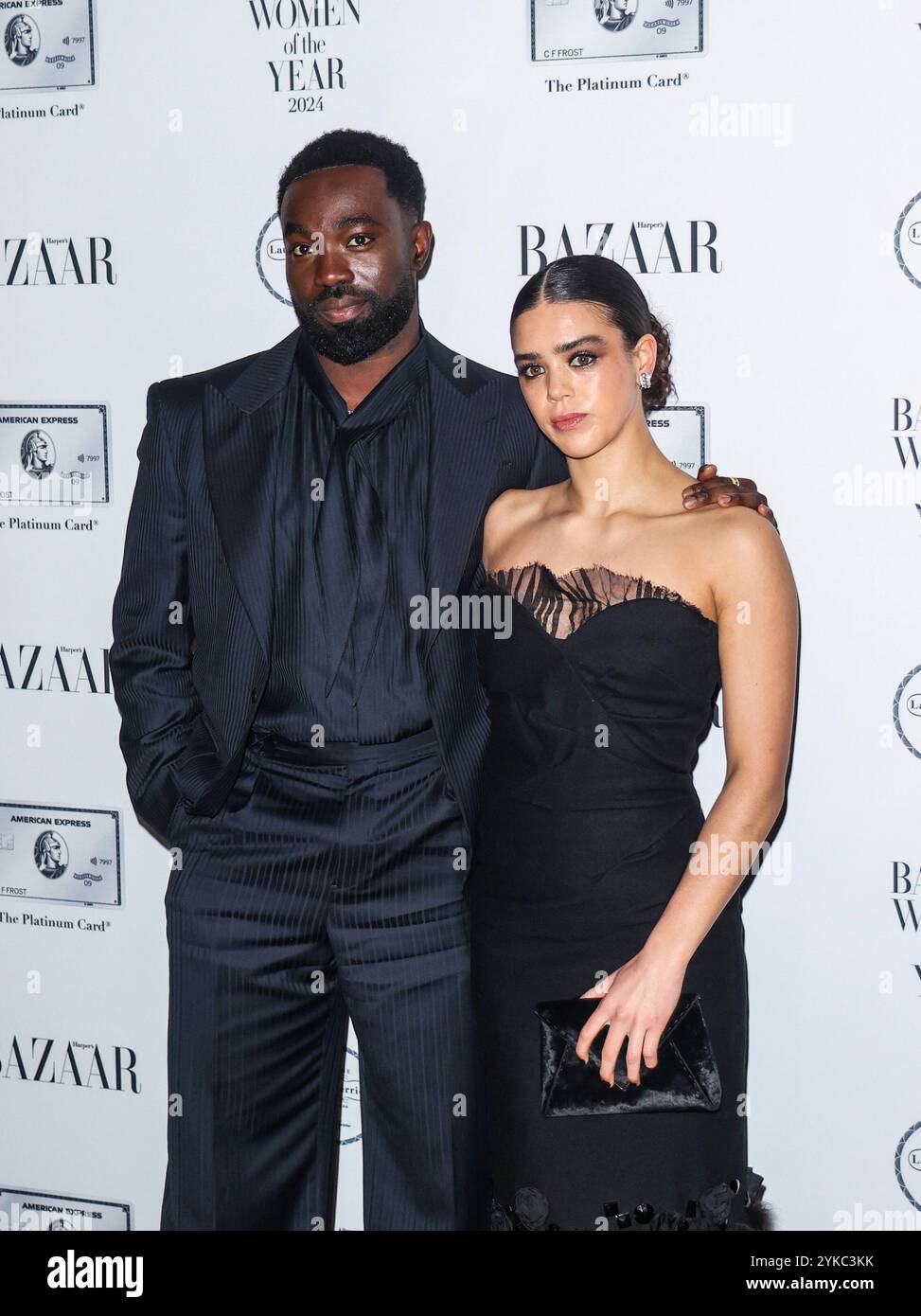 London, UK. 05th Nov, 2024. Paapa Essiedu and Safia Oakley-Green attend ...