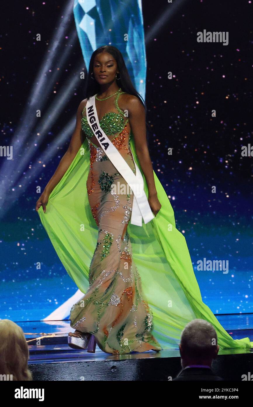 November 16, 2024, Mexico City, Ciudad de Mexico, Mexico: Miss Nigeria ...
