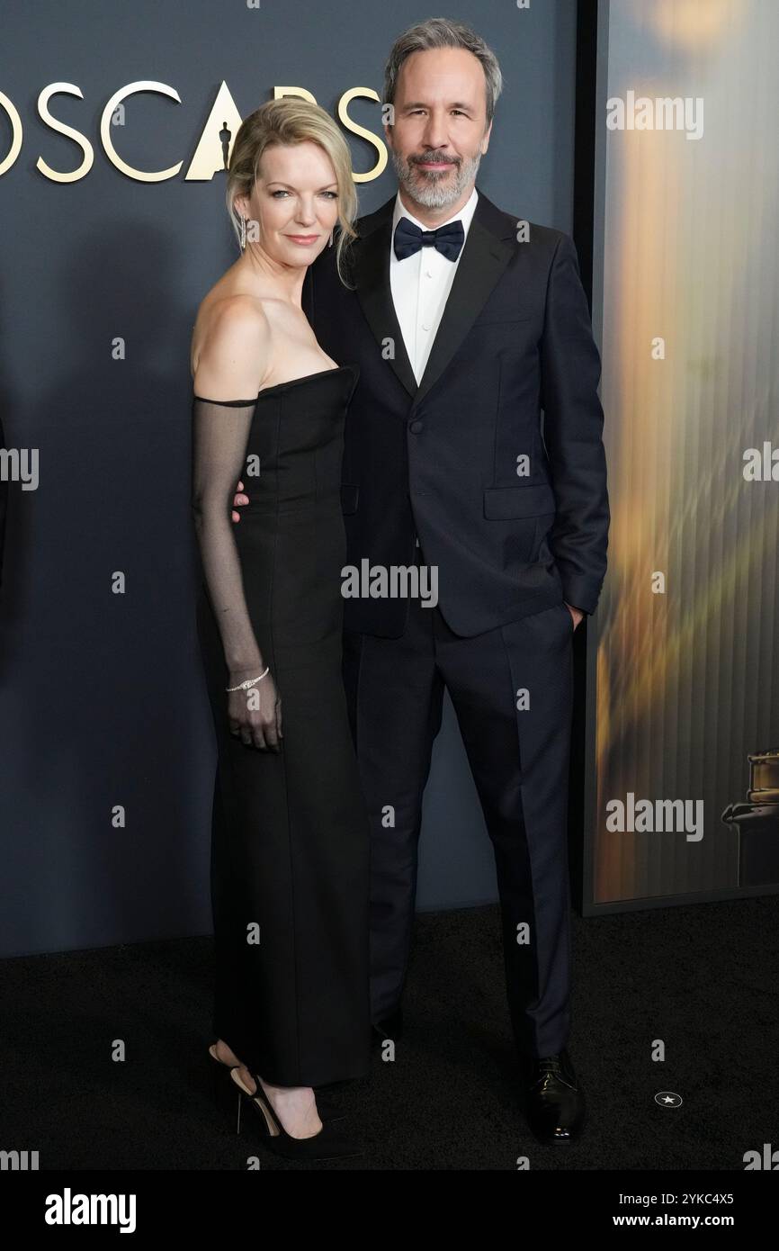 Tanya Lapointe, left, and Denis Villeneuve arrive at the 15th Governors ...
