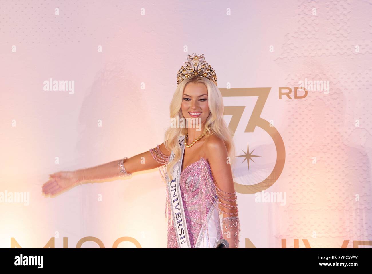 November 16, 2024, Mexico City, Ciudad de Mexico, Mexico: Miss Denmark ...