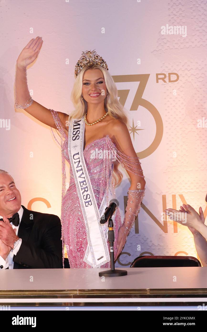 November 16, 2024, Mexico City, Ciudad de Mexico, Mexico: Miss Denmark ...