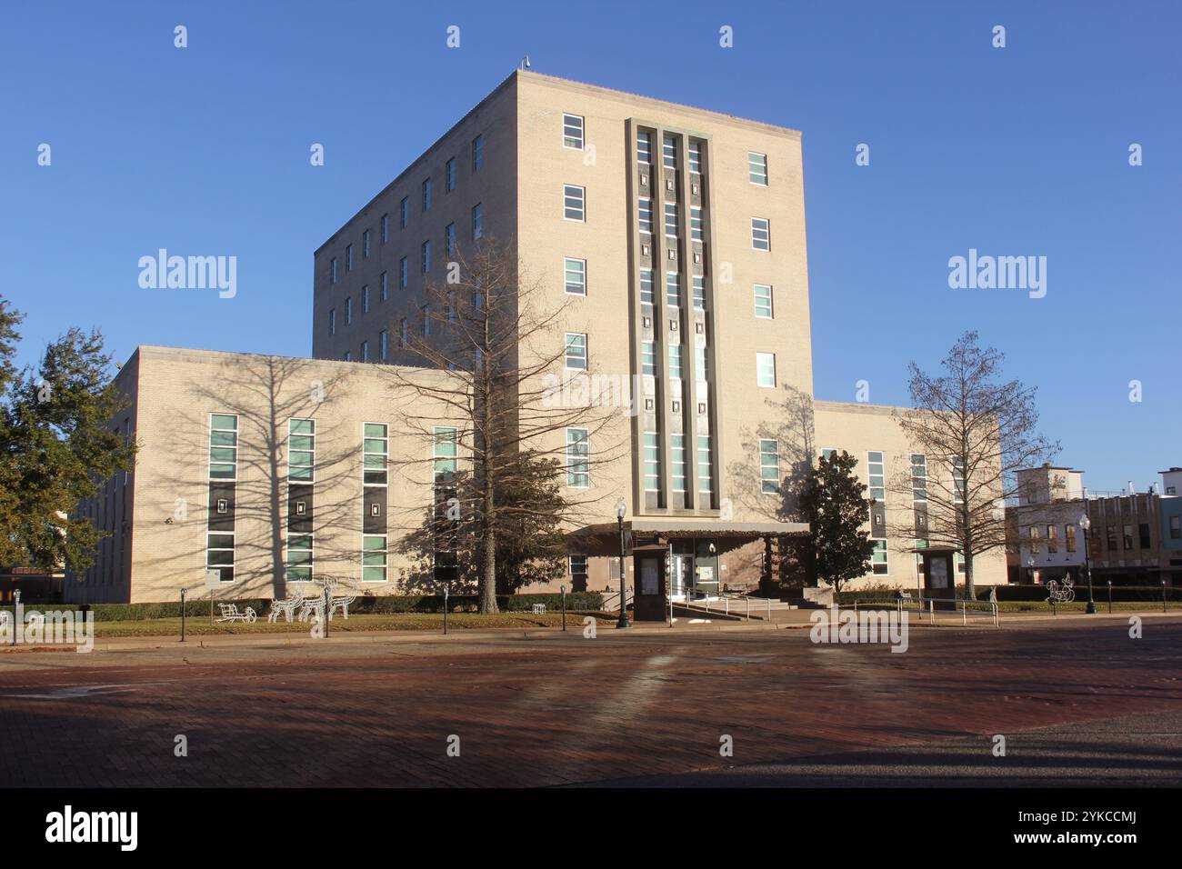 Historic Smith County Courthouse In Downtown Tyler Texas Stock Photo ...