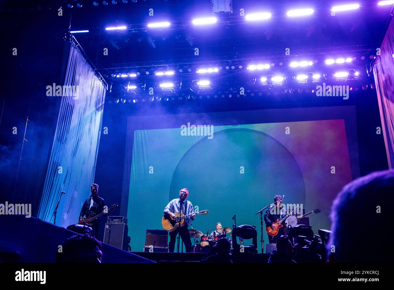 Mexico City, Mexico. 17th Nov, 2024. Travis: Dougie Payne, Fran Healy ...